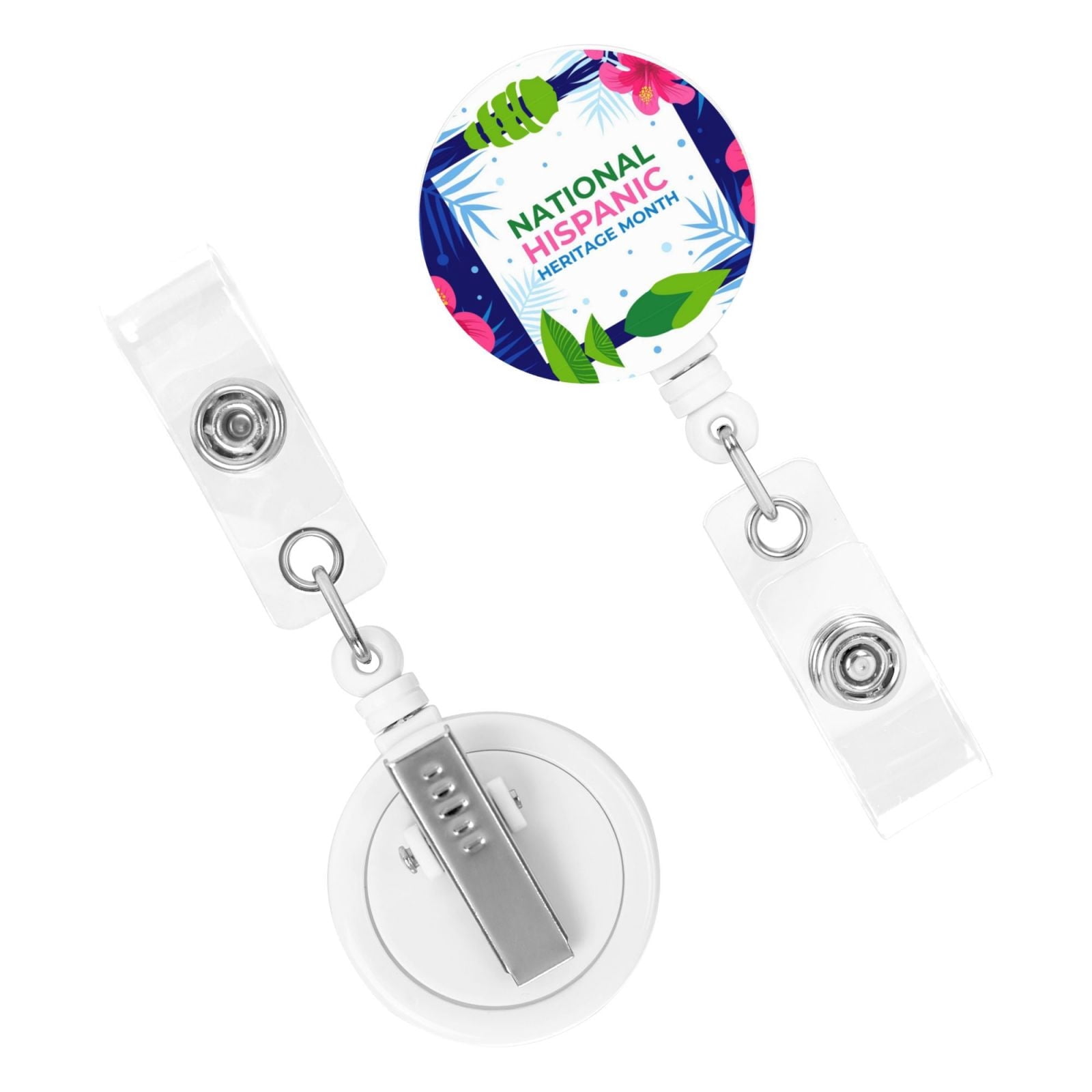 Hispanic Heritage Month Latin American 2025 Badge Reel Retractable ...