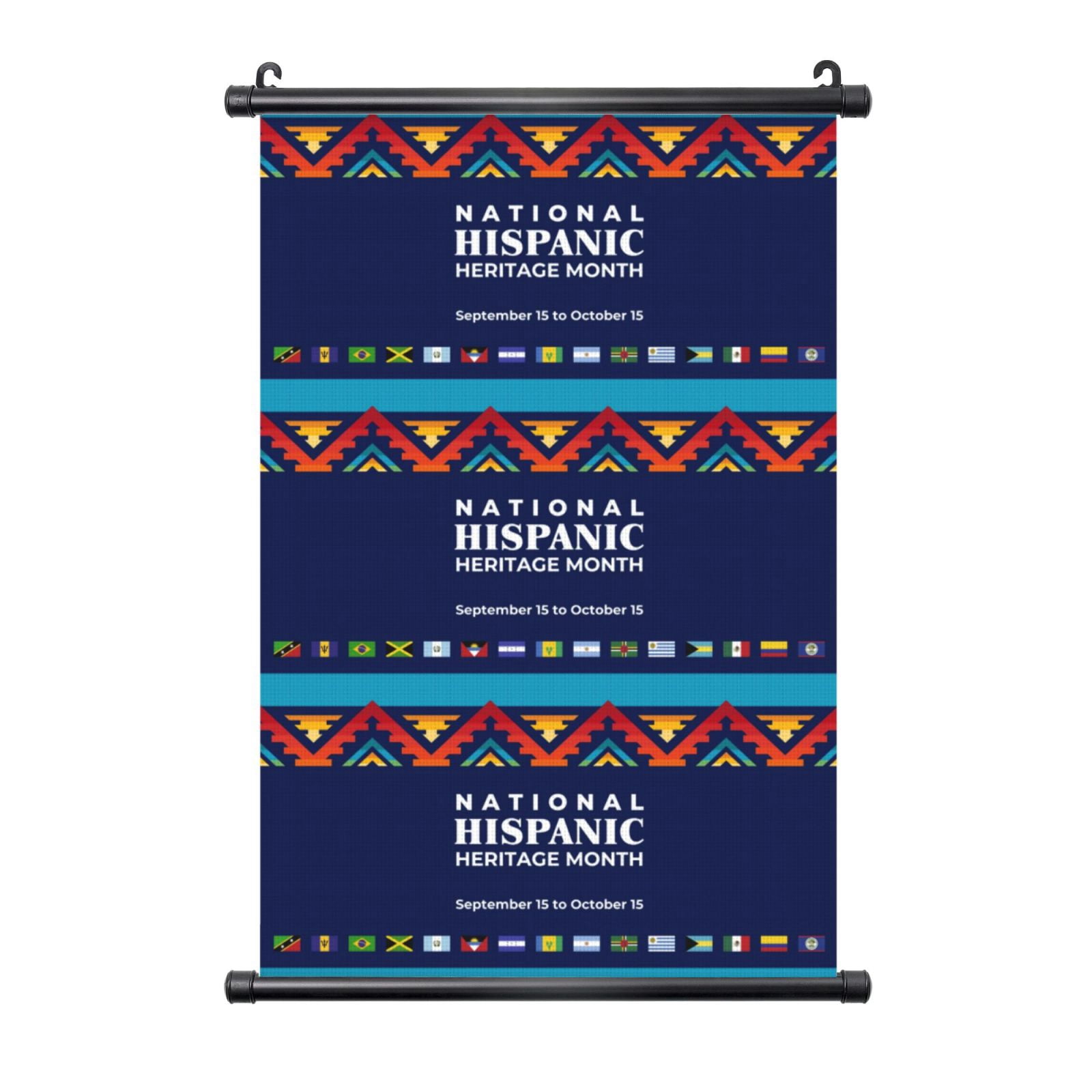 Hispanic Heritage Month Latin American 2025 Poster Wall Art Banner ...