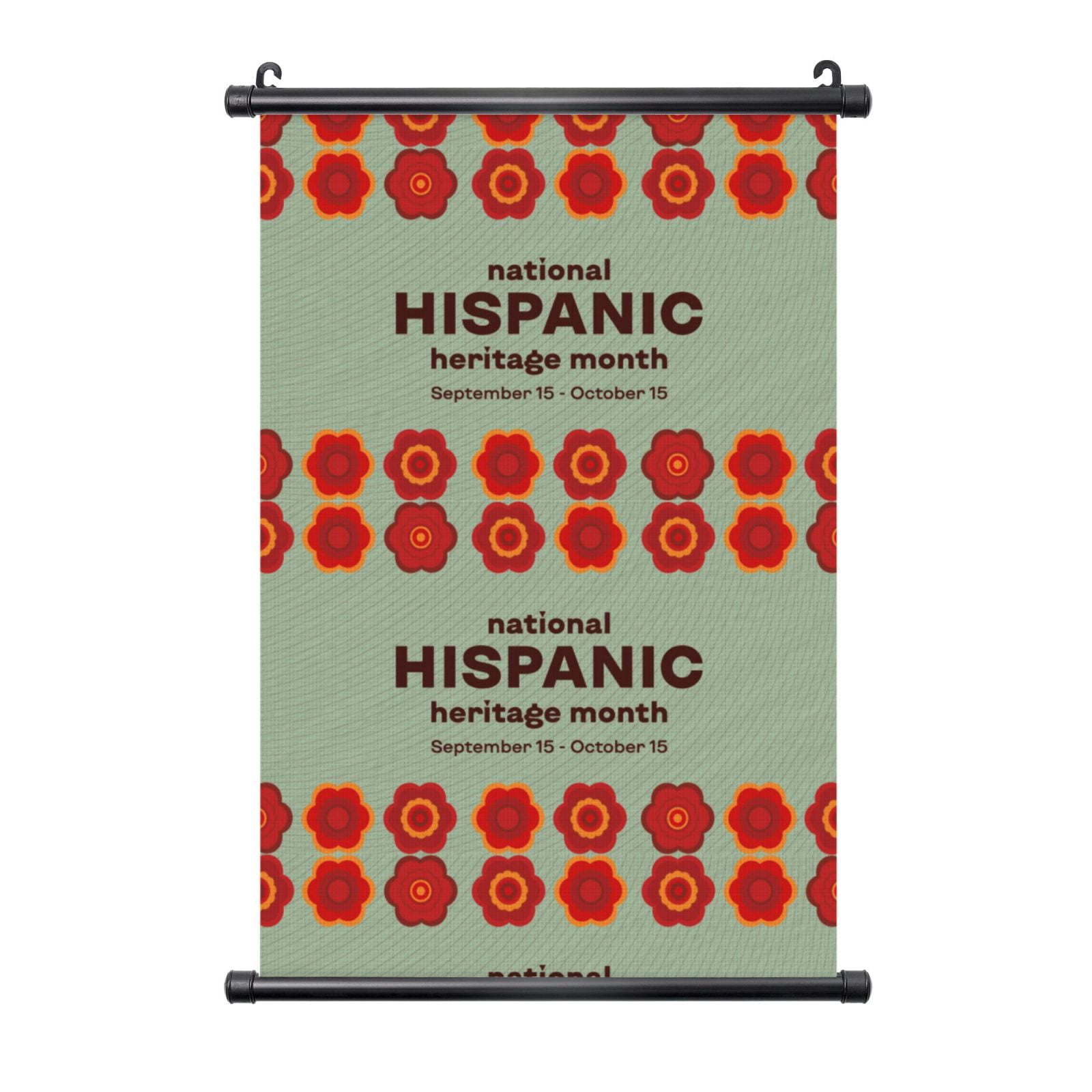 Hispanic Heritage Month Latin American 2025 Poster Wall Art Banner ...