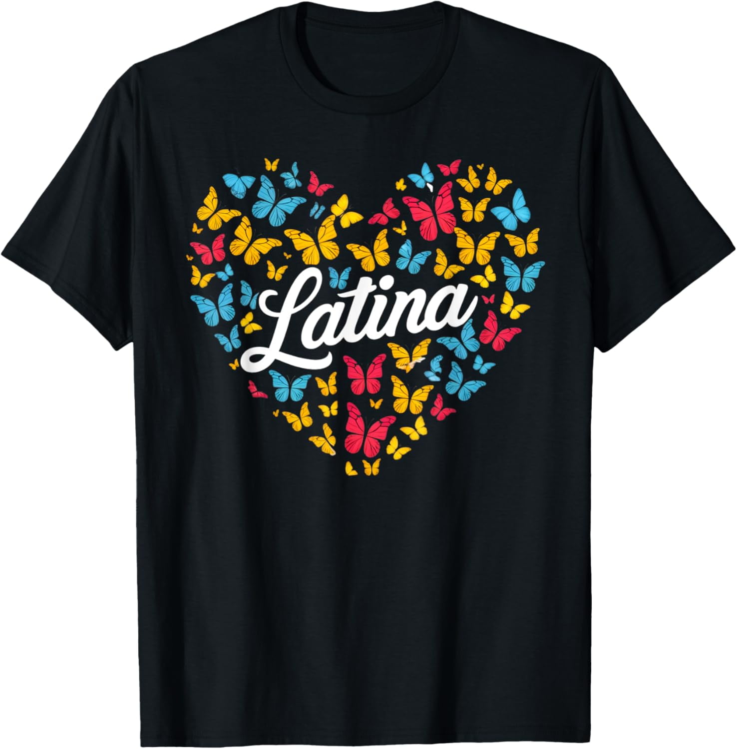Hispanic Heritage Month Latino Butterfly T-Shirt - Walmart.com