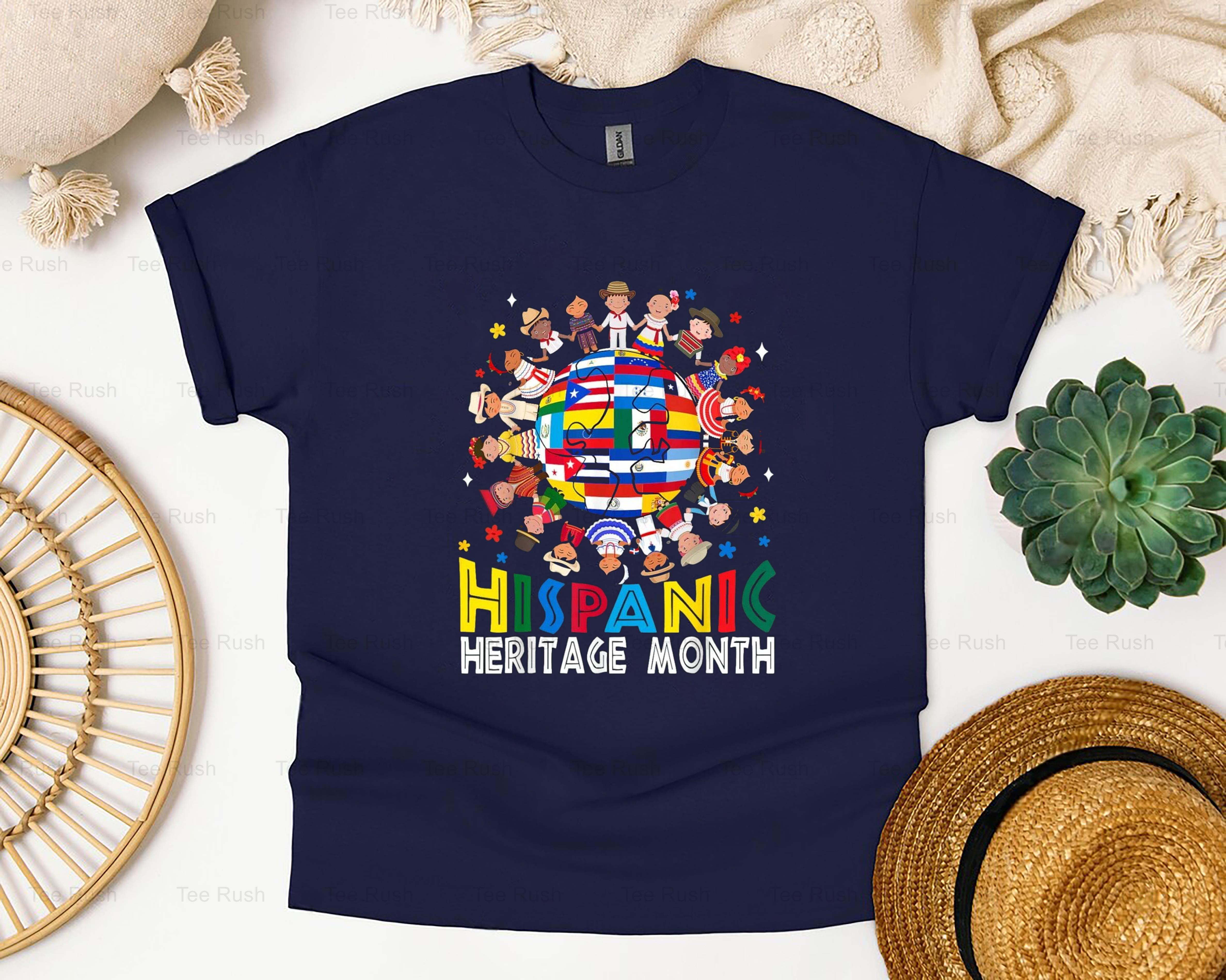 Hispanic Heritage Month Latino Puerto Rico Gift Culture, Pride, Boricua ...