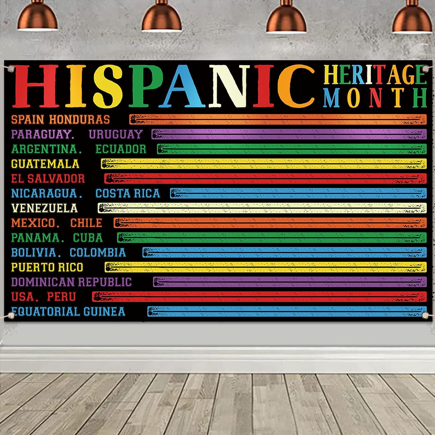 Hispanic Heritage Month Photo Backdrop Hispanic Heritage Month Posters ...