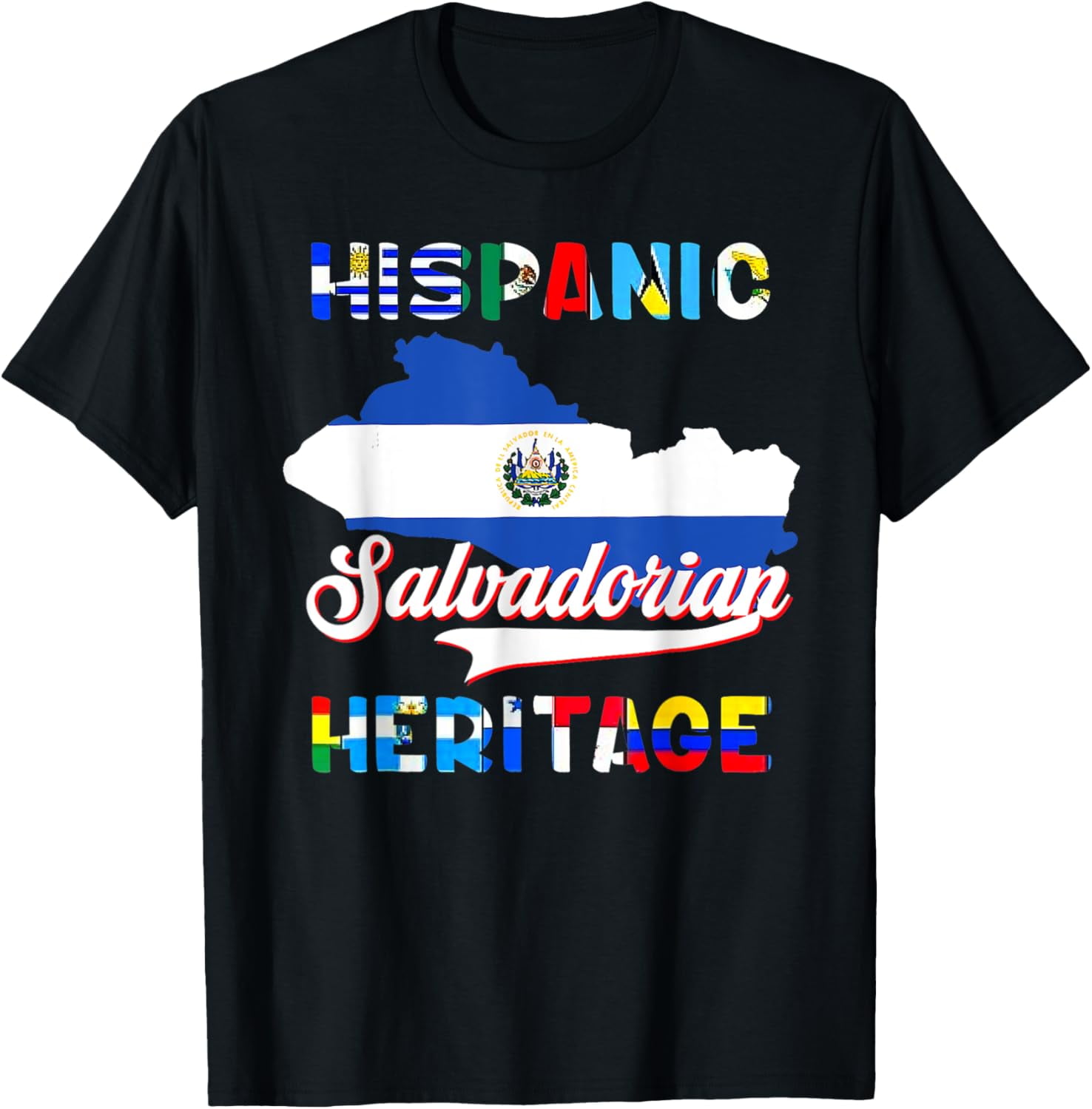Hispanic Heritage Month Shirts Dominican Republic T-Shirt - Walmart.com