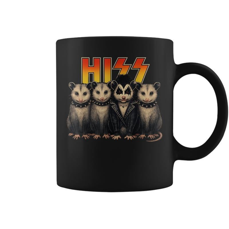 Hiss Possum Rock Band Costume Halloween Party Wear Coffee Mugs ...