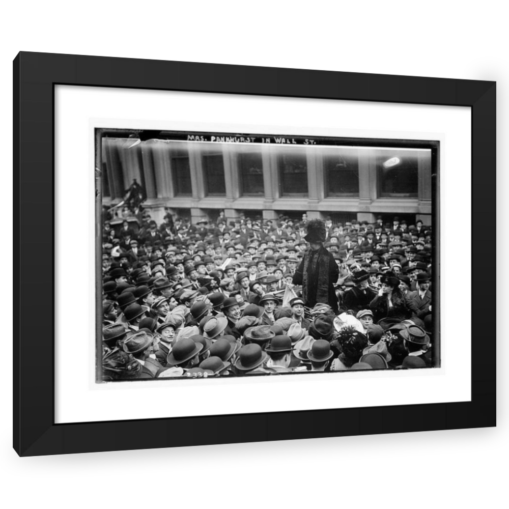Historic Collection 20x15 Black Modern Wood Framed Wall Art Titled Historic Collection 20x15 Black Modern Wood Framed Wall Art Titled