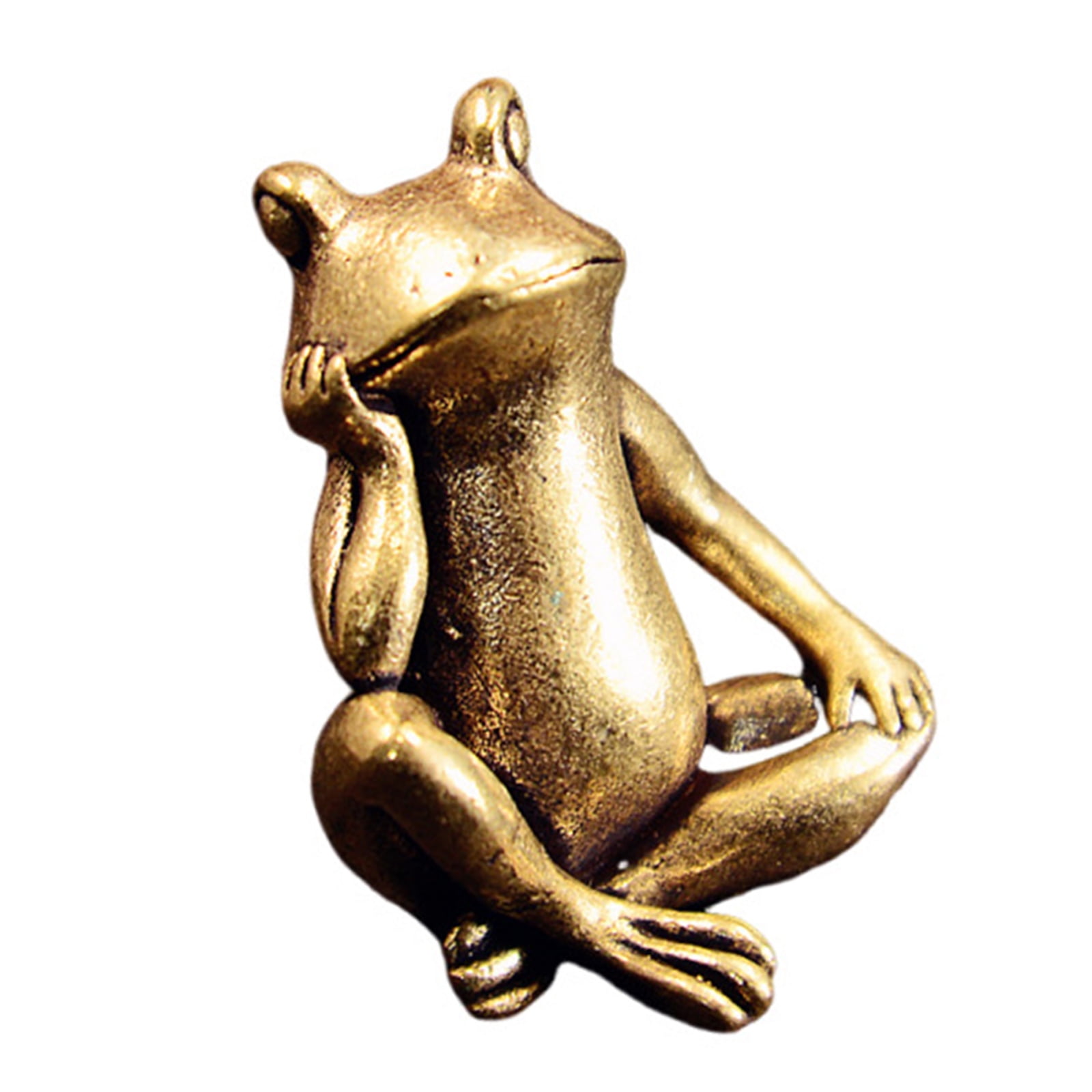Historic Fashion Bronze Treefrog Statue Permanent Computer Decoration ...
