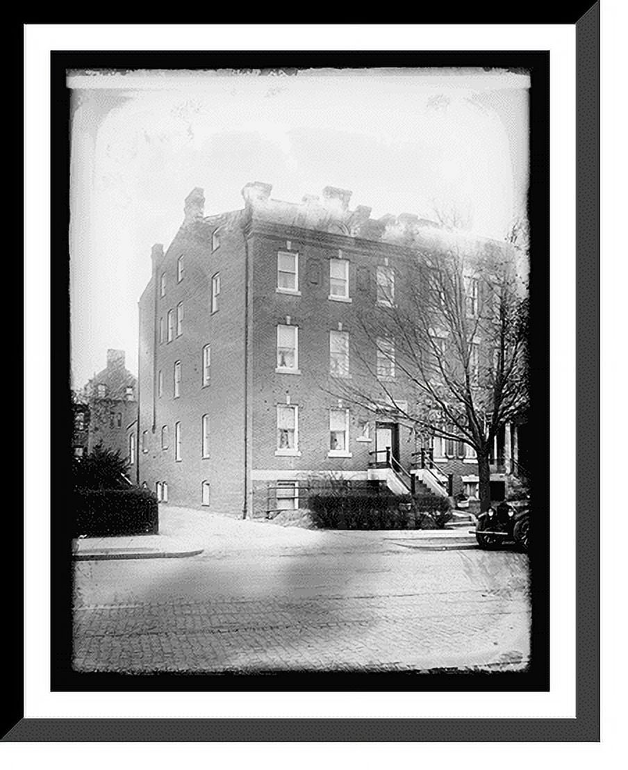 Historic Framed Print, 1810 Calvert [St., Washington, D.C.], 17-7/8" x ...