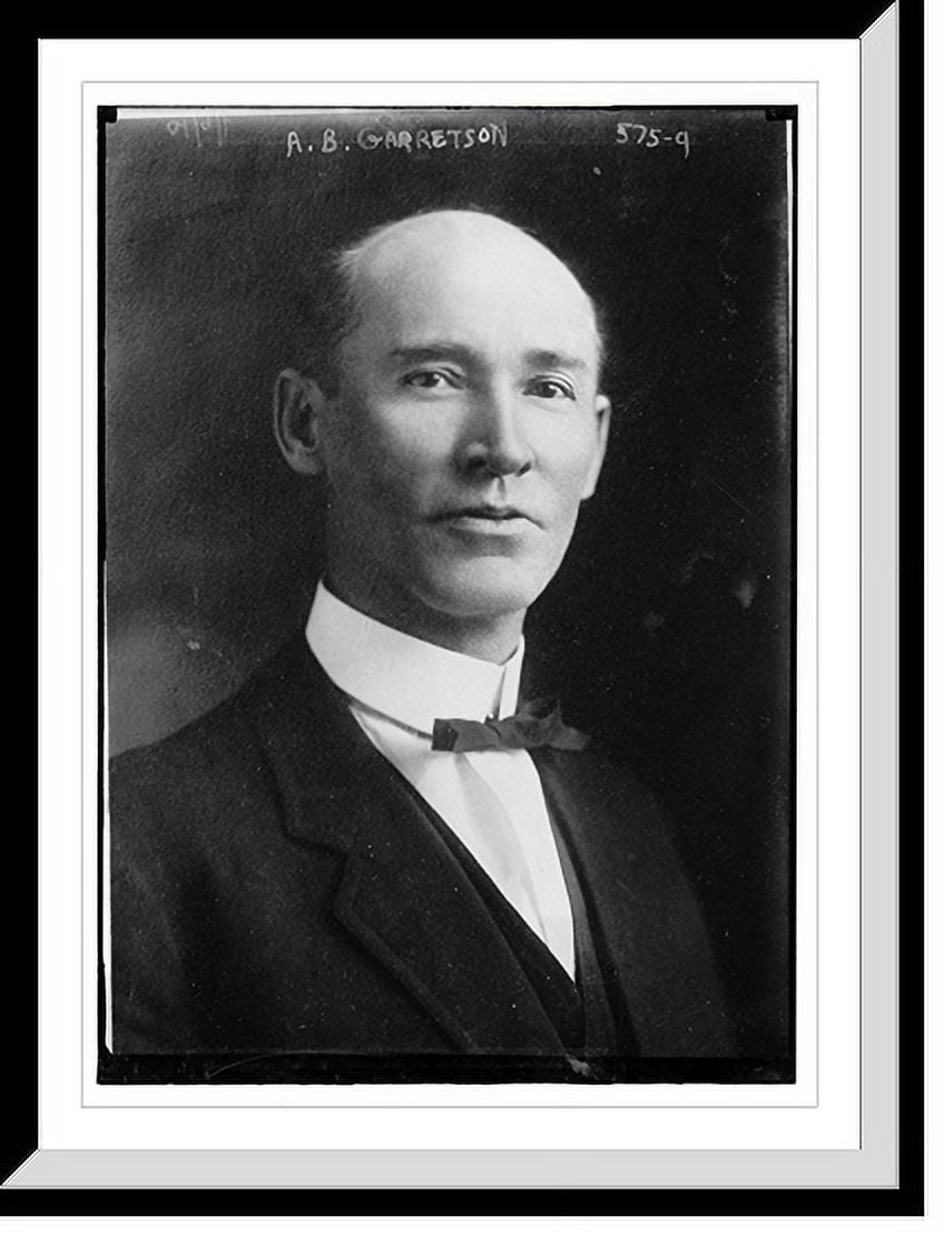 Historic Framed Print, A.B. Garretson, portrait bust, 17-7/8" x 21-7/8 ...