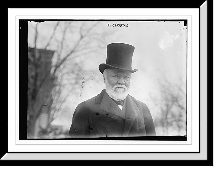 Historic Framed Print, A. Carnegie, 17-7/8" x 21-7/8" - Walmart.com