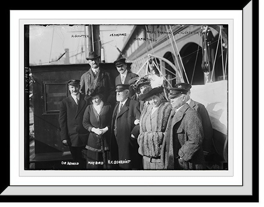 Historic Framed Print, A. Ghutter, F.S. Hastings, Miss May Finley, Mrs ...