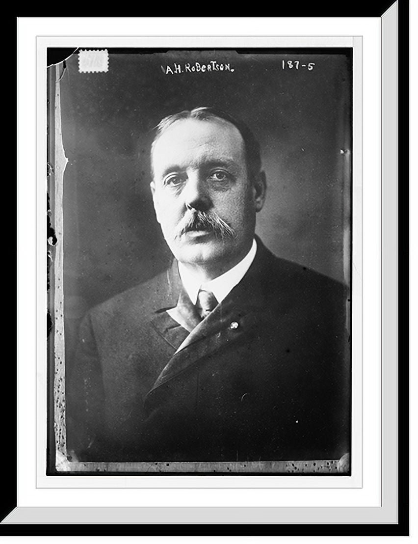 Historic Framed Print, A.H. Robertson, portrait bust, 17-7/8" x 21-7/8 ...