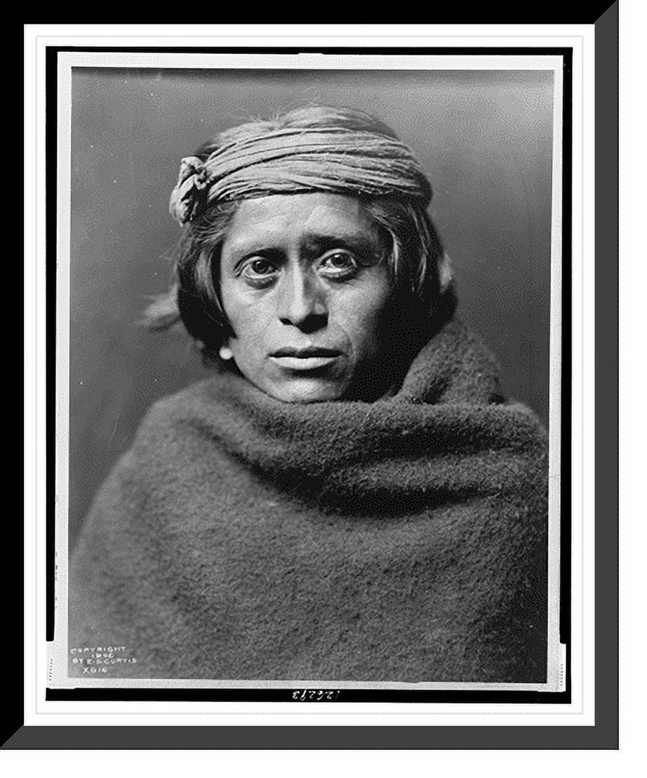 Historic Framed Print, A Zuni man, 17-7/8" x 21-7/8" - Walmart.com
