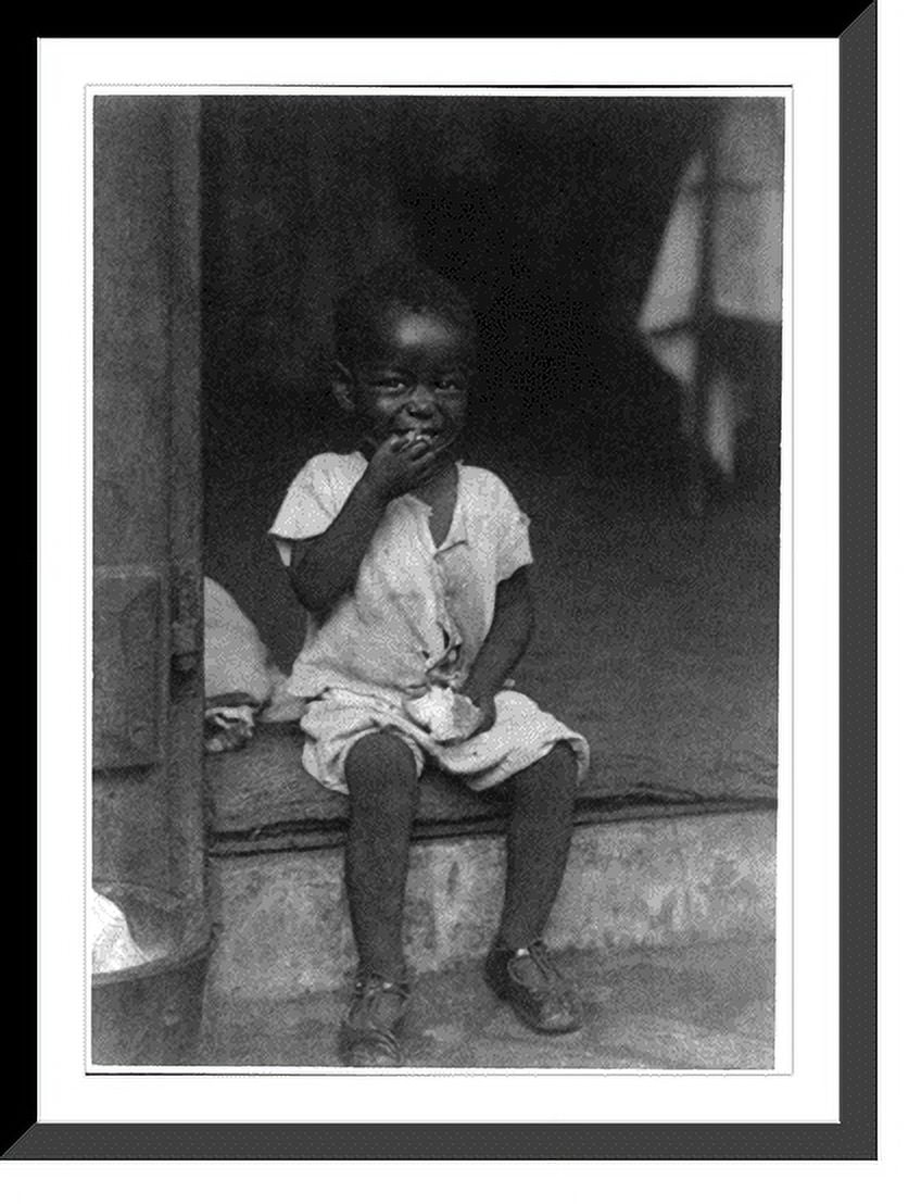 Historic Framed Print, A gourmet pickininny, 17-7/8" x 21-7/8 ...