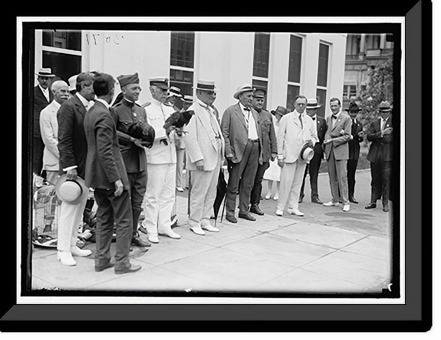 Historic Framed Print, ALABAMANS. ROOSTERS BEING PRESENTED TO ALABAMA ...