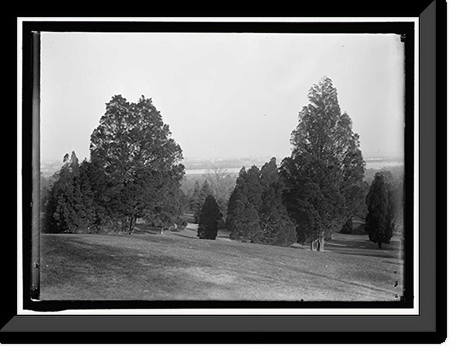 Historic Framed Print, ARLINGTON NATIONAL CEMETERY. VIEW - 2, 17-7/8" x ...