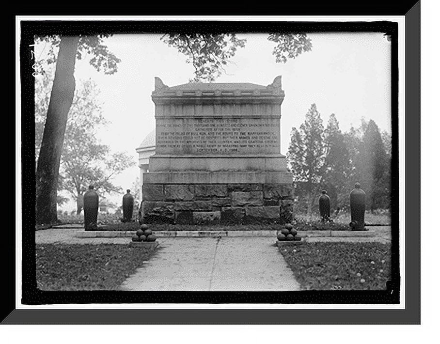 Historic Framed Print, ARLINGTON NATIONAL CEMETERY. VIEWS - 3, 17-7/8 ...