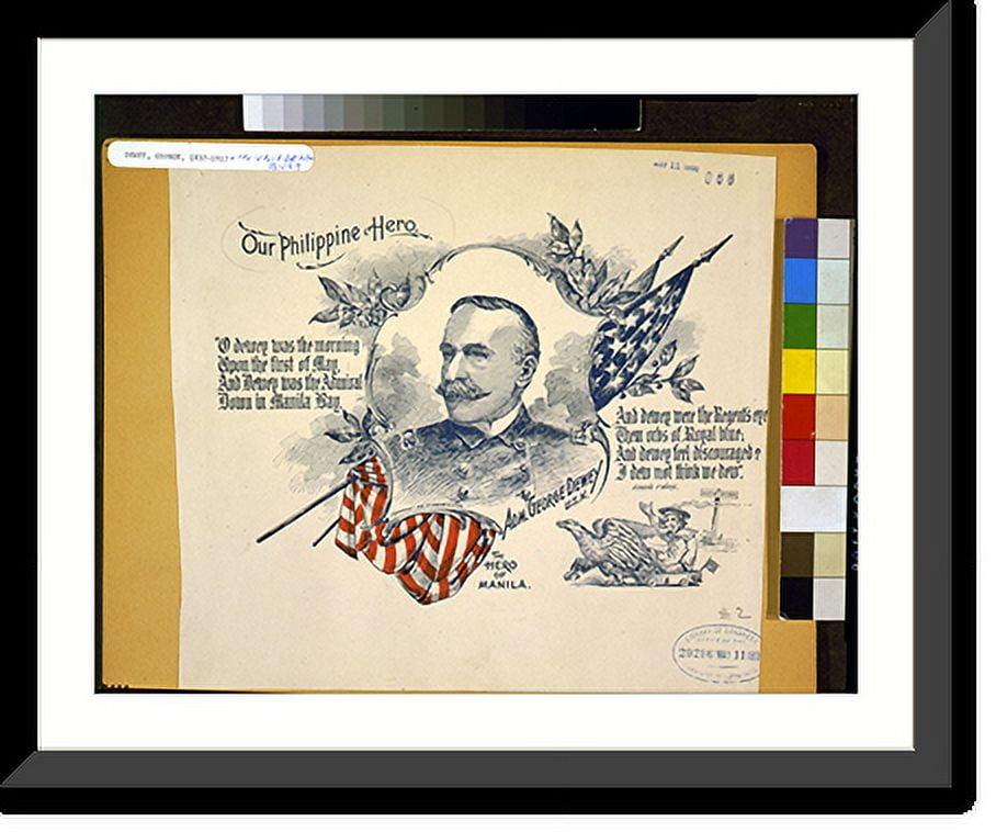 Historic Framed Print, [Adm. George Dewey, head-and-shoulders portrait ...