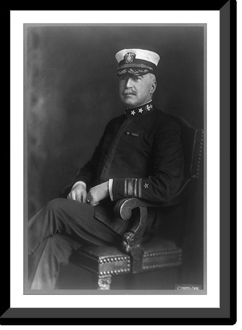 Historic Framed Print, [Admiral Joseph Strauss, three-quarter length ...