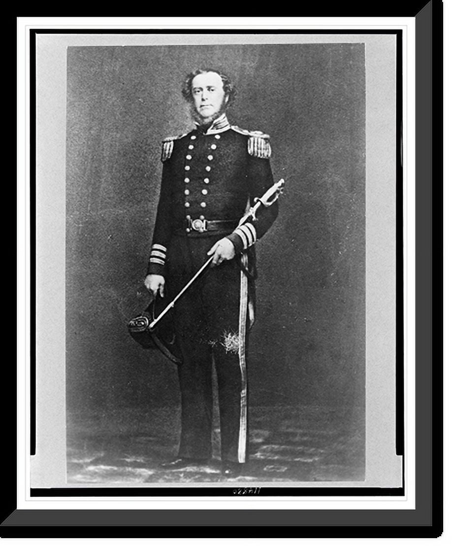 Historic Framed Print, [Admiral Samuel Francis Dupont, full-length ...