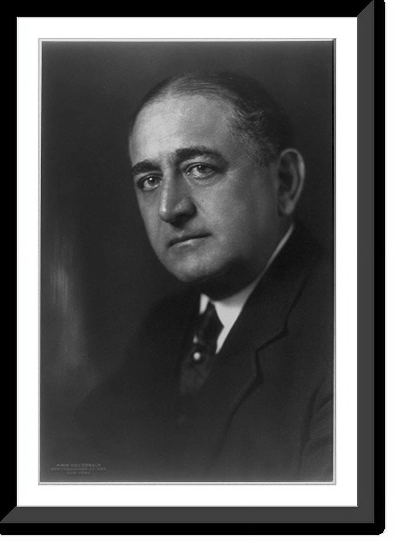 Historic Framed Print, [Adolph S. Ochs, 1858-1935, bust portrait ...