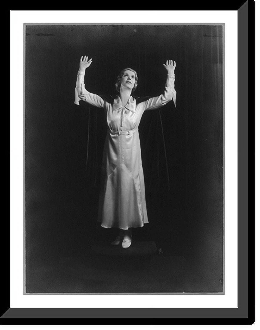 Historic Framed Print, [Aimee Semple McPherson, 1890-1944, full-length ...