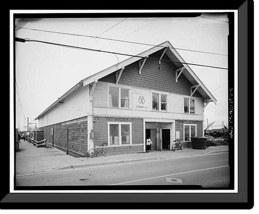 Historic Framed Print, Alaska Native Brotherhood Hall, Sitka Camp No. 1 ...
