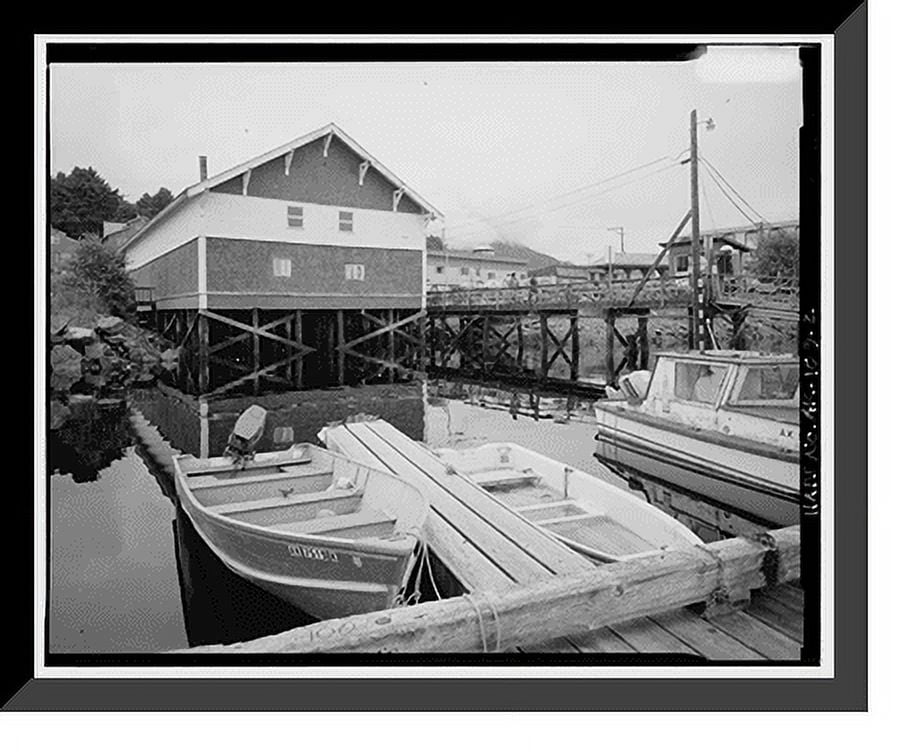 Historic Framed Print, Alaska Native Brotherhood Hall, Sitka Camp No. 1 ...
