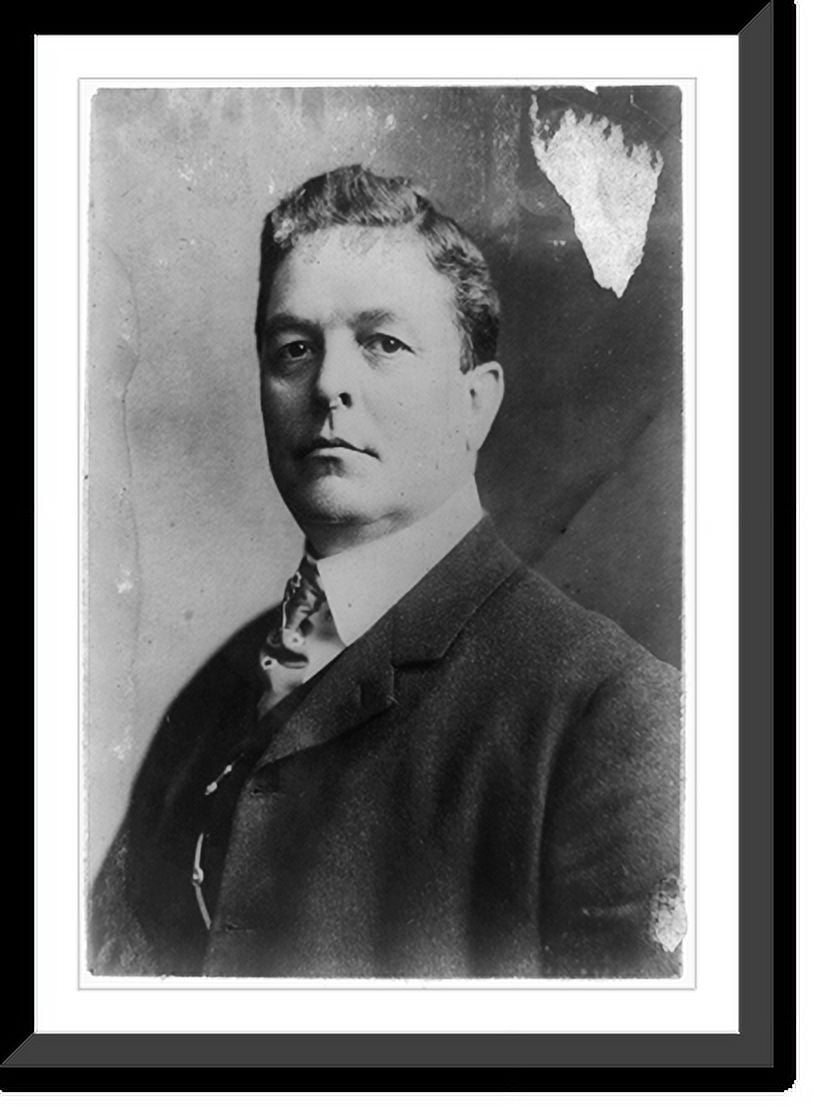 Historic Framed Print, [Albert Douglas, head-and-shoulders portrait ...