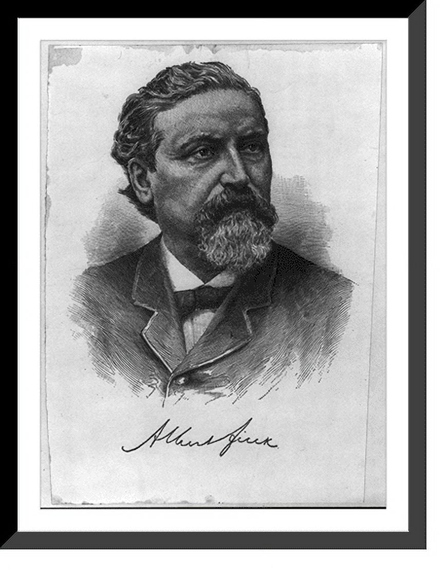 Historic Framed Print, [Albert Fink, 1827-1897, head and shoulders ...