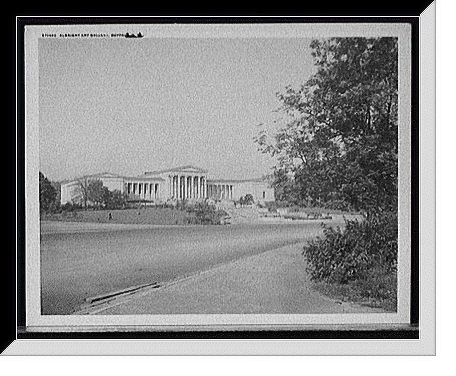 Historic Framed Print, Albright Art Gallery, Buffalo, N.Y., 17-7/8" x ...