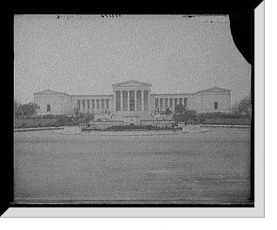 Historic Framed Print, [Albright Art Gallery, Delaware Park, Buffalo, N ...