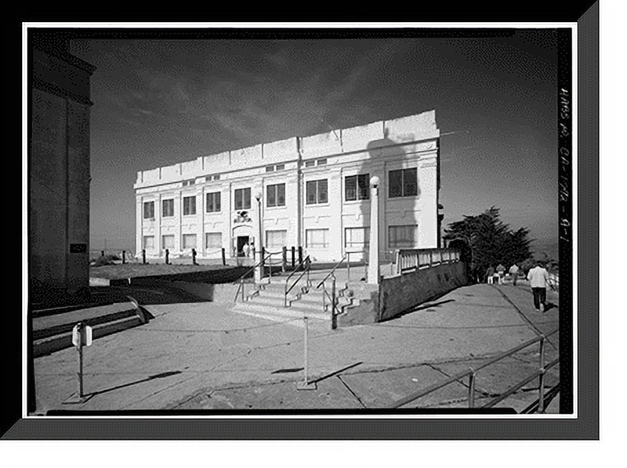 Historic Framed Print, Alcatraz, Cell House, Alcatraz Island, San ...