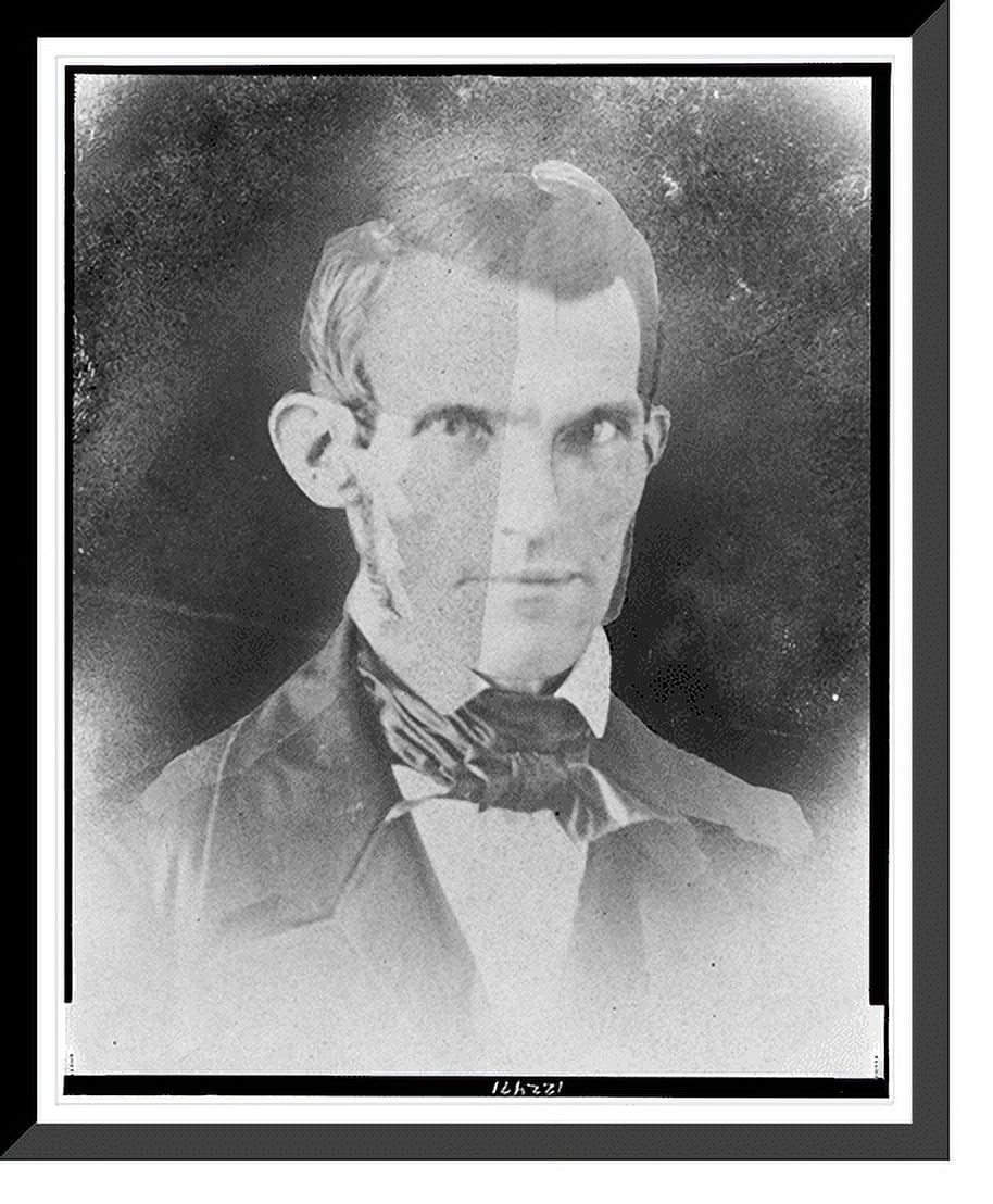 Historic Framed Print, [Alexander Jenkins, head-and-shoulders portrait ...