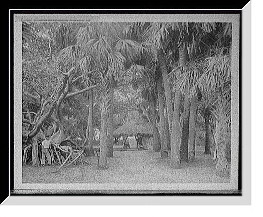 Historic Framed Print, Alligator Joe's bungalow, Palm Beach, Fla., 17-7 ...