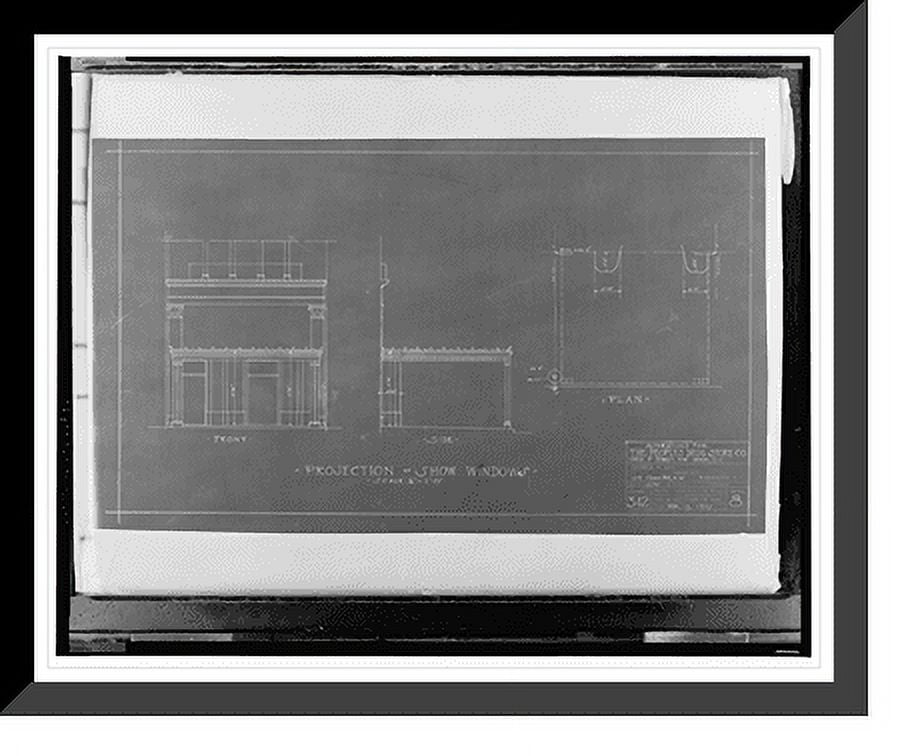Historic Framed Print, [Alterations to a drugstore (Peoples Drug Store ...