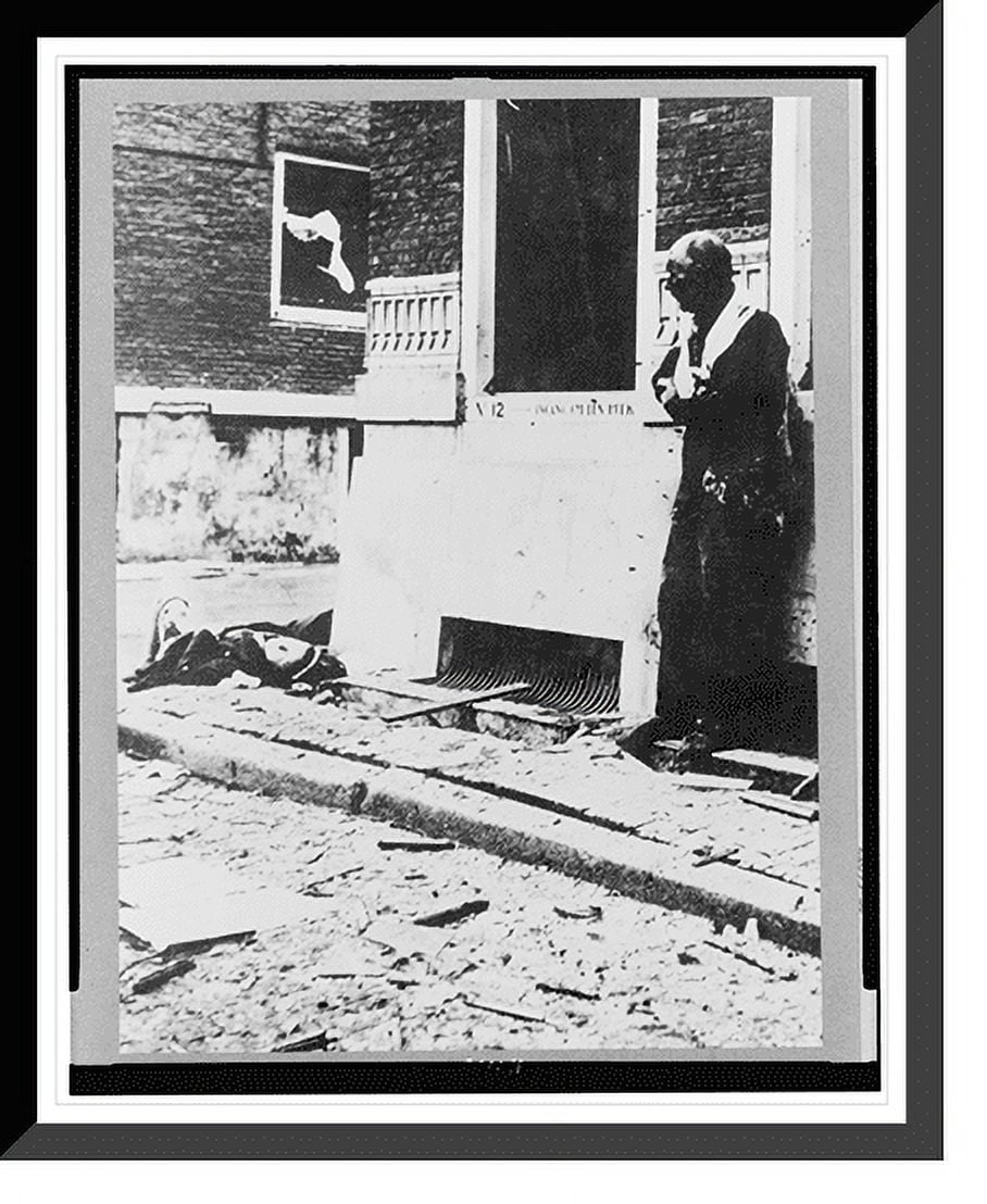 Historic Framed Print, Amsterdam, Netherlands. A Dutch father, who had ...