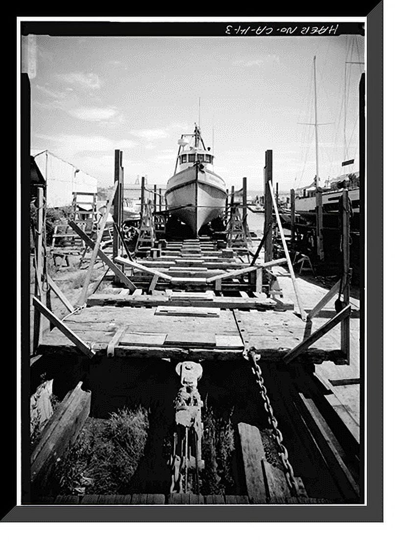 Historic Framed Print, Anderson-Christofani Shipyard, Innes Avenue ...