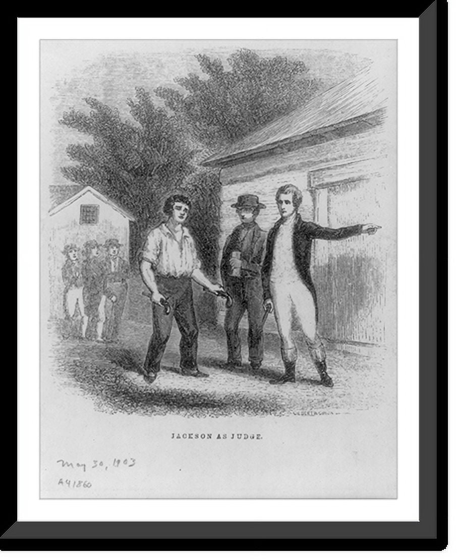 Historic Framed Print, [Andrew Jackson, as judge - full length ...