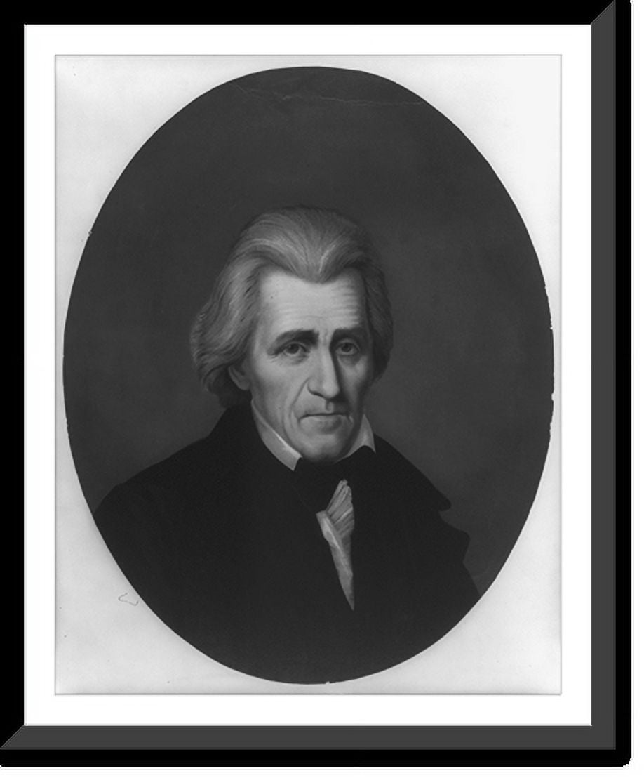 Historic Framed Print, [Andrew Jackson, head-and-shoulders portrait ...
