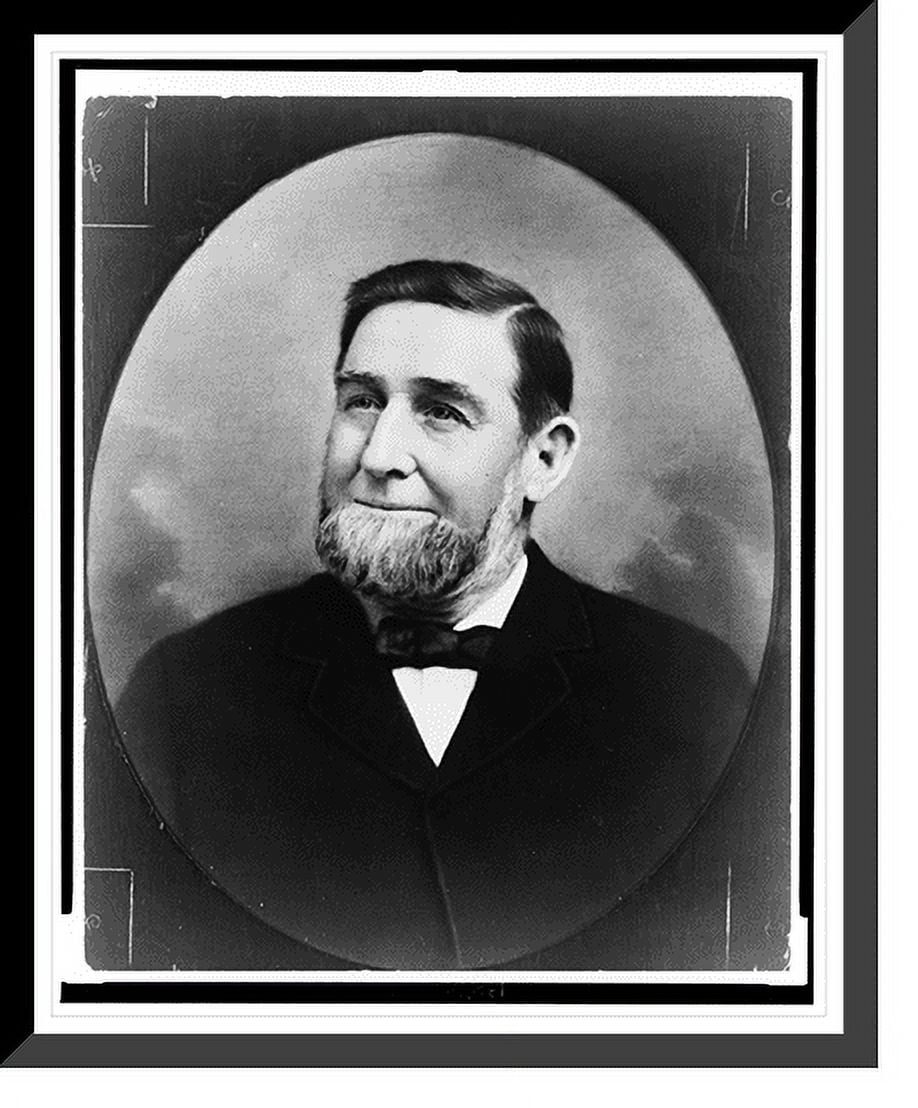 Historic Framed Print, [Andrew Preston, head-and-shoulders portrait ...