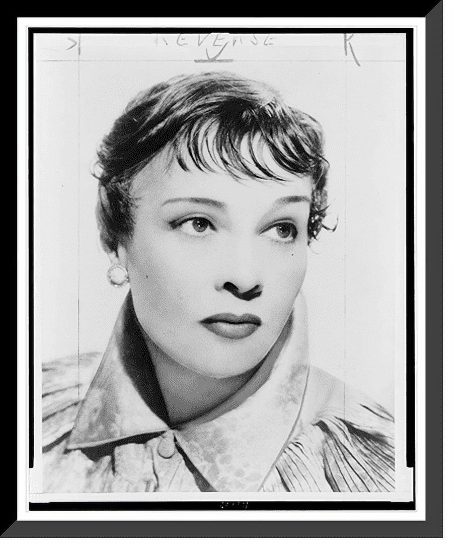 Historic Framed Print, [Anita Loos, head-and-shoulders portrait, facing ...