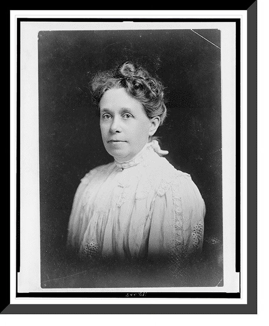 Historic Framed Print, [Anna Adams Gordon, head-and-shoulders portrait ...