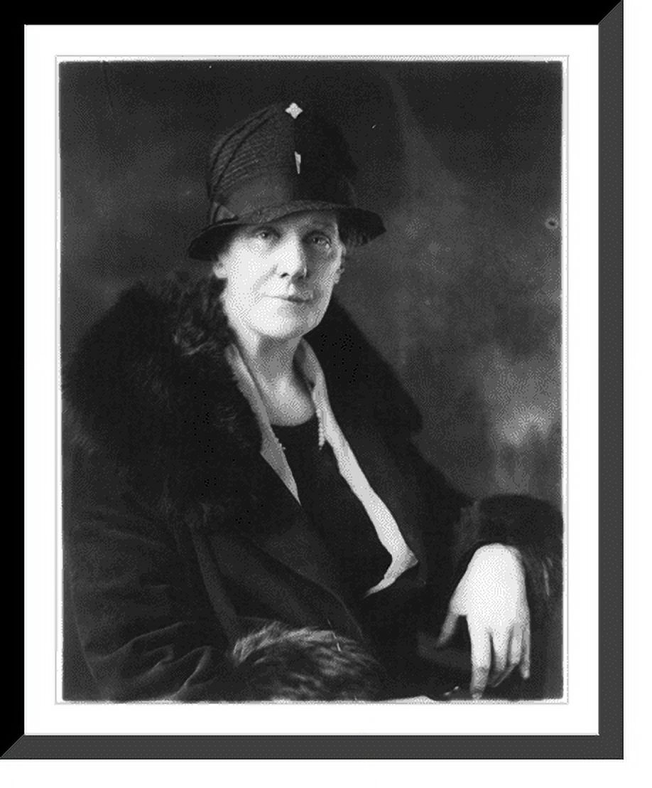 Historic Framed Print, [Anna M. Jarvis, 1864-1948, half length portrait ...