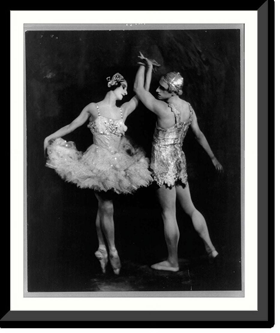 Historic Framed Print, [Anna Pavlova, 1885-1931, full-length portrait ...
