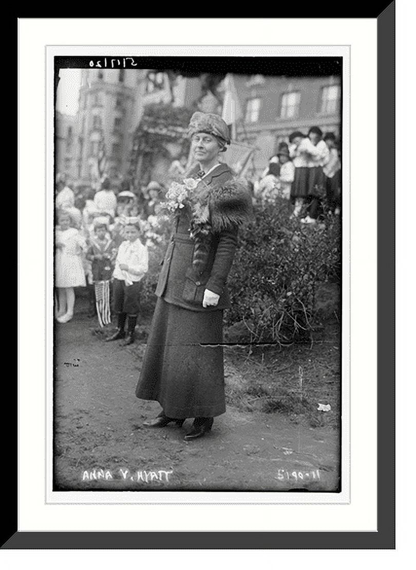 Historic Framed Print, Anna V. Hyatt, 17-7/8" x 21-7/8" - Walmart.com