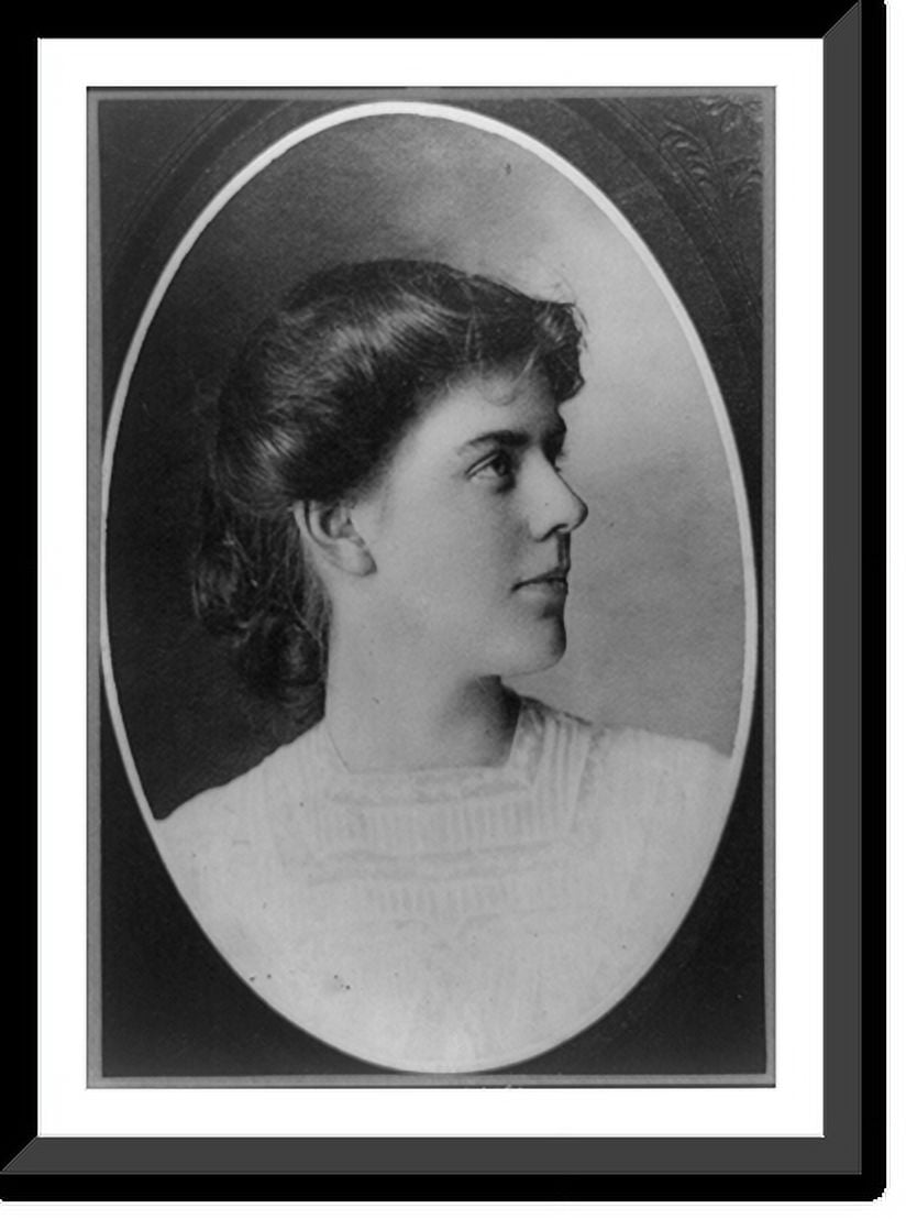 Historic Framed Print, [Annie Lawrie Danforth, of Norway, Maine, head ...