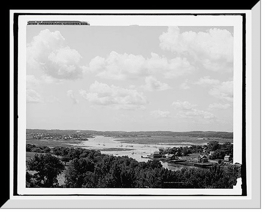 Historic Framed Print, Annisquam River, Gloucester, Mass., 17-7/8" x 21-7/8" - Walmart.com