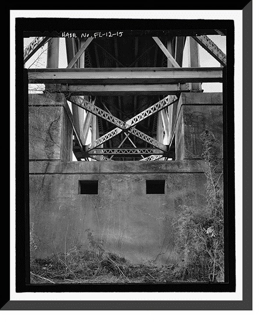 Historic Framed Print, Apalachicola River Bridge, State Route 20 ...