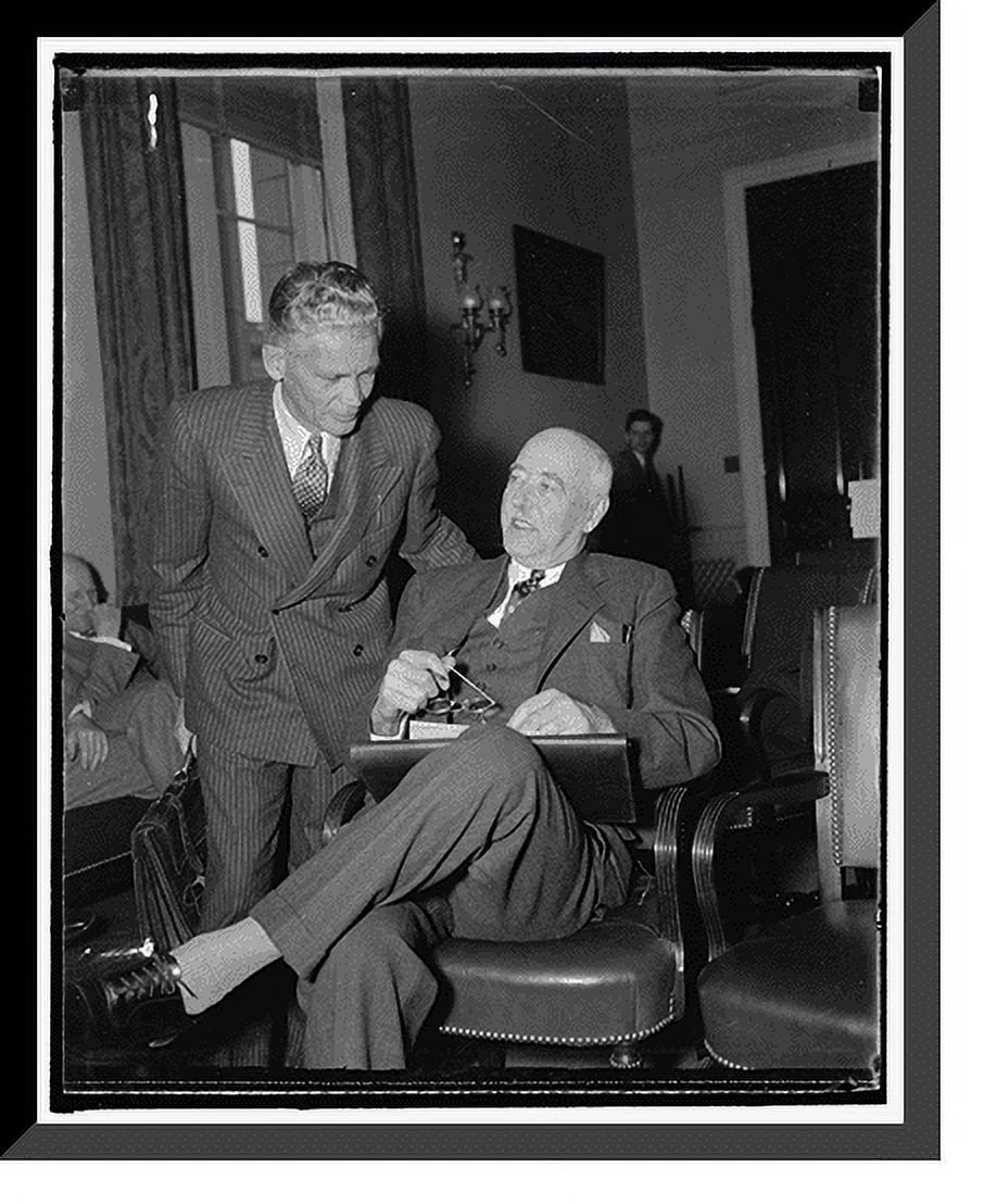 Historic Framed Print, Appear before house rivers and harbors committee ...