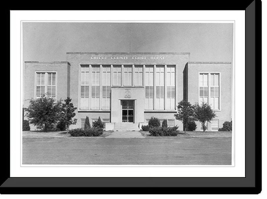 Historic Framed Print, [Arkansas courthouse]: Lake Village, Chicot Co ...